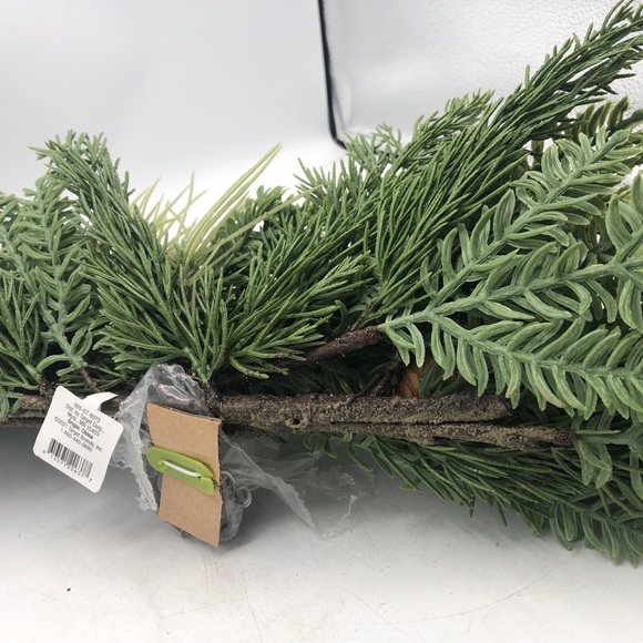 Threshold | Holiday | Threshold Swag Spruce Garland With Green Berries ...